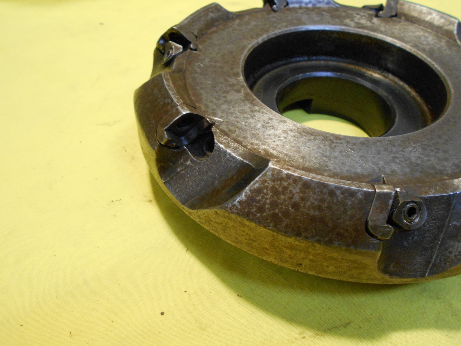 INGERSOLL 5K2H06R1 CARBIDE INSERT FACE MILL 6" x 2" pilot milling ...