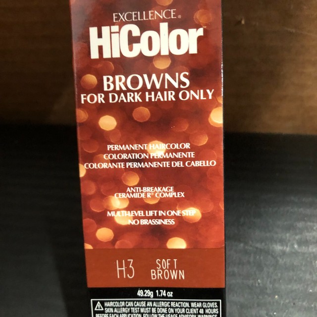L'oreal Excellence HiColor Soft Brown 1.74 Oz for sale online | eBay
