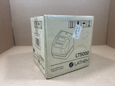 @AM NEW Lathem LT5000 Time Date Numbering Document Stamp | eBay