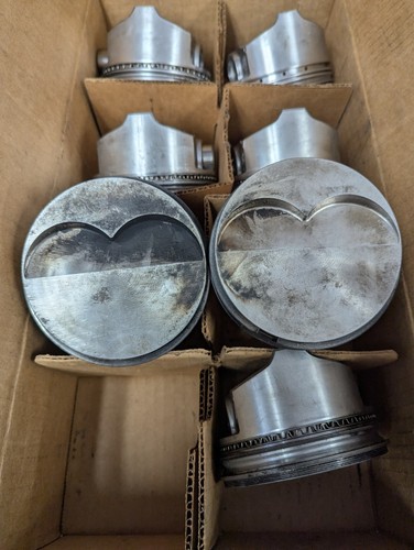 Kb Pistons 4.185 Bore Two Valve Relief Pontiac Silvolite (Only 7) | eBay