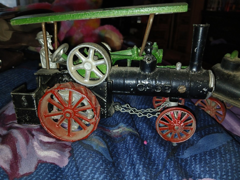 1940s Case Tractor With Two Other Pull Behind | eBay
