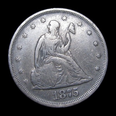 1875 Twenty Cent Piece 20cp ---- Nice RARE Coin ---- #PP561 | eBay