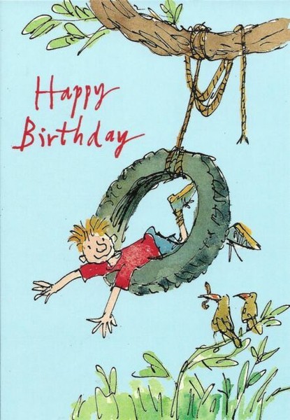 Quentin Blake Boys Birthday Greeting Card Popular Range Greetings Cards ...