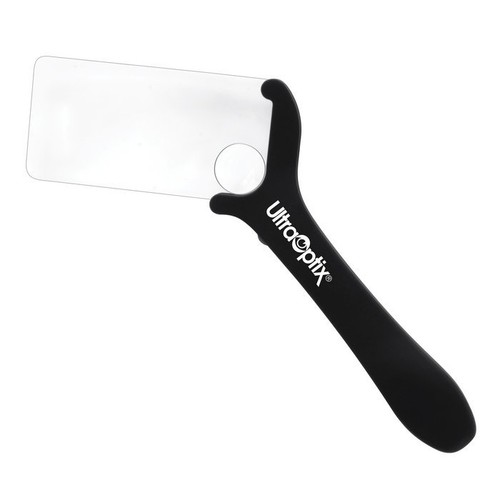 2X / 4X Frameless Rectangular Lighted Magnifier Low Vision Lighted LED ...