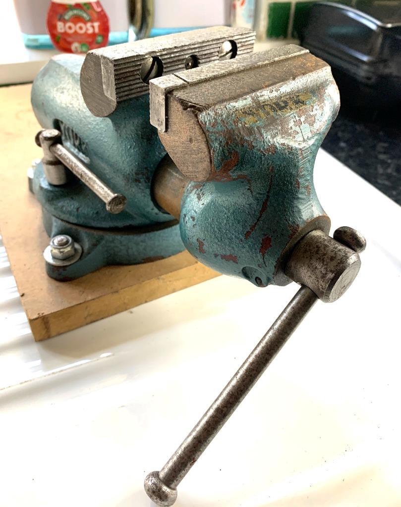 Vintage York 80 Bench vice - engineers/machinist tool - | eBay