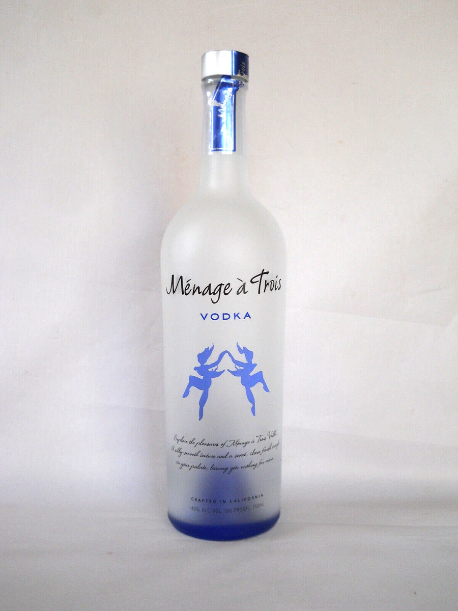 New Blue Vodka Bottles