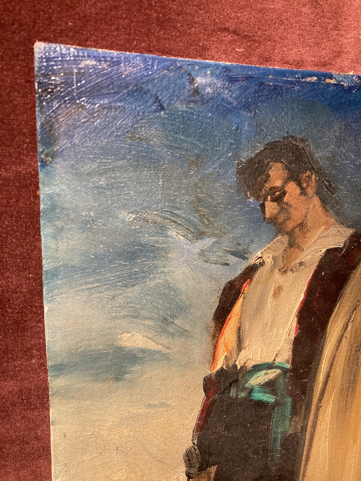 Louis Jambor “Bull Fighter” Oil Painting On Artist Board | eBay