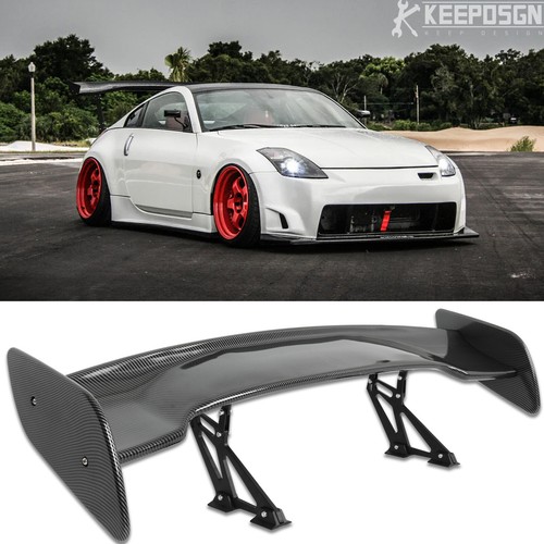 For Nissan 370Z 350Z GTR 240sx 46" Rear Spoiler Racing GT Wing Carbon ...