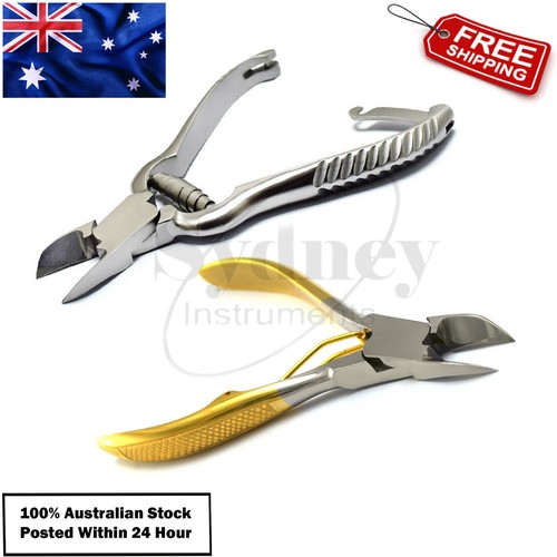 Podiatry Nail Cutter Spring Action Clipper Toenail Nipper Manicure ...