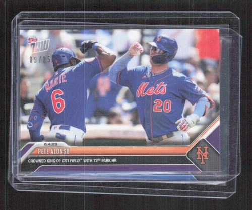 2023 Topps Now #383 Pete Alonso Purple 9/25 | eBay