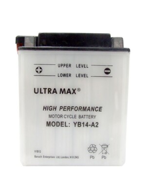 Battery Motorcycle Yb14-A2 Ultramax For Linhai ATV 310 4x2 2011 - 2015 ...