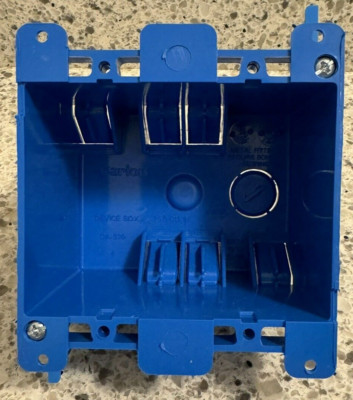 Thomas & Betts / Carlon 2 Gang Switch & Outlet Box - Old Work - B225R ...