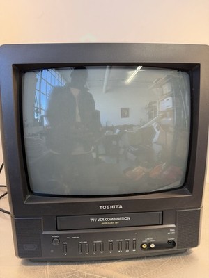 Toshiba TV VCR Combination Auto Clock Set VHS - MV13M3 Working, I’m ...