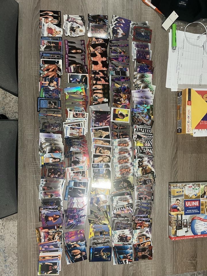Huge Lot Over (250) WWE W/ Divas Womens Premium Wrestling Card All ...