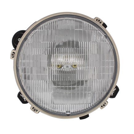 United Pacific 110800 Headlight Rh, Round, Chrome Housing, H6024 Bulb ...
