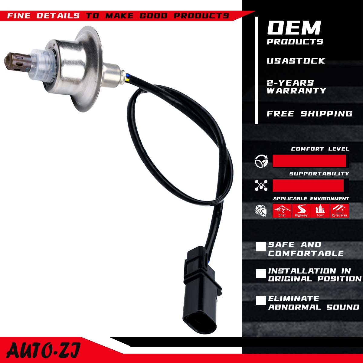 Upstream OEM Oxygen O2 Sensor for Hyundai Sonata Kia Optima Sorento ...