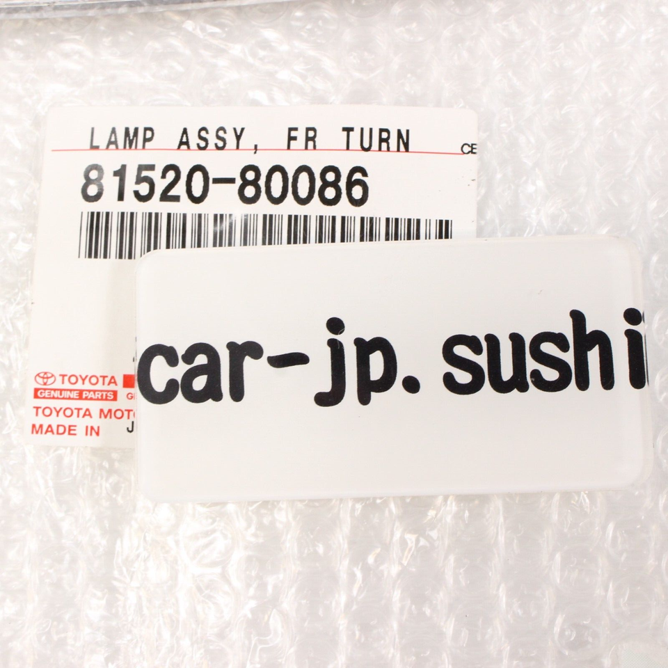 TOYOTA Genuine JZA80 96-02 SUPRA MK4 Front Turn Signal Lamp RH & LH Set ...