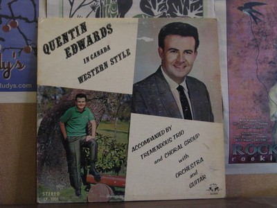 QUENTIN EDWARD, IN CANADA WESTERN STYLE - LP 1006 | eBay