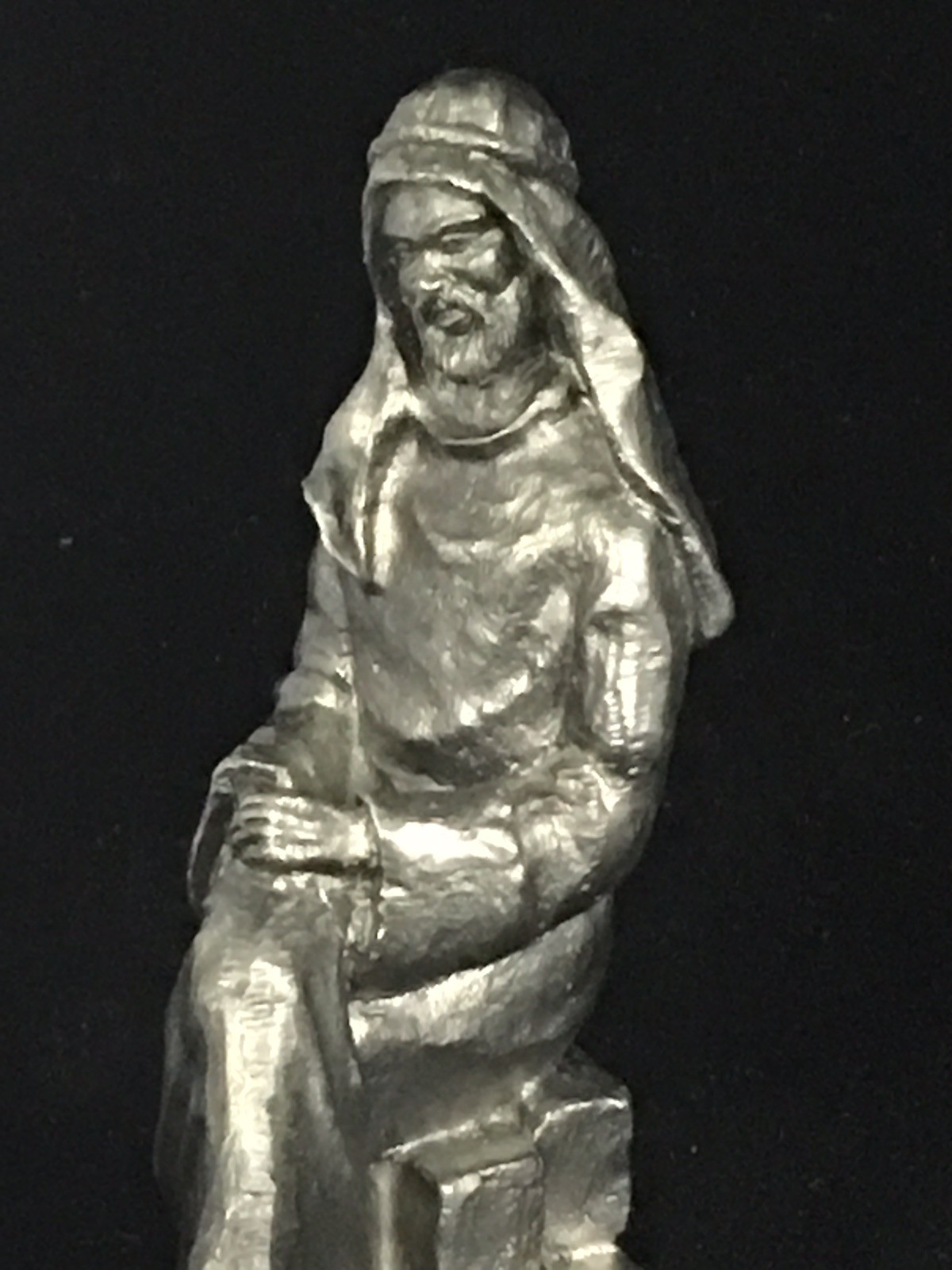 VTG Michael Ricker SAINT ANDREW Pewter Statue - Fishers of Men Jesus 12 ...