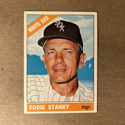 1966 Topps Baseball Eddie Stanky Chicago White Sox Card #448 | eBay