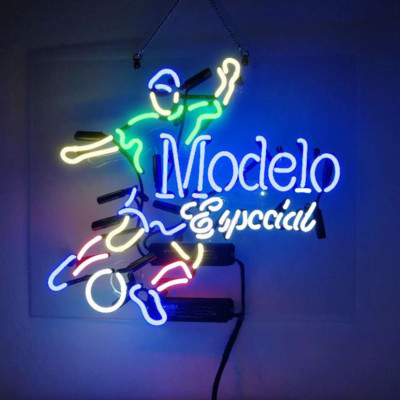 Neon Signs Modelo Especial Soccer Beer Bar Pub Party Store Decor For ...