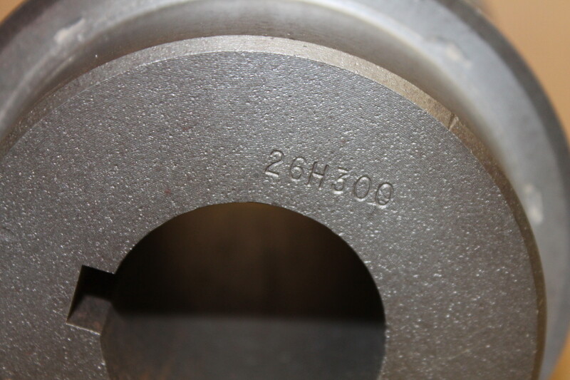 Timing pulley, 26 tooth, 26H300, 1/2" pitch, 1 5/8" bore, | eBay