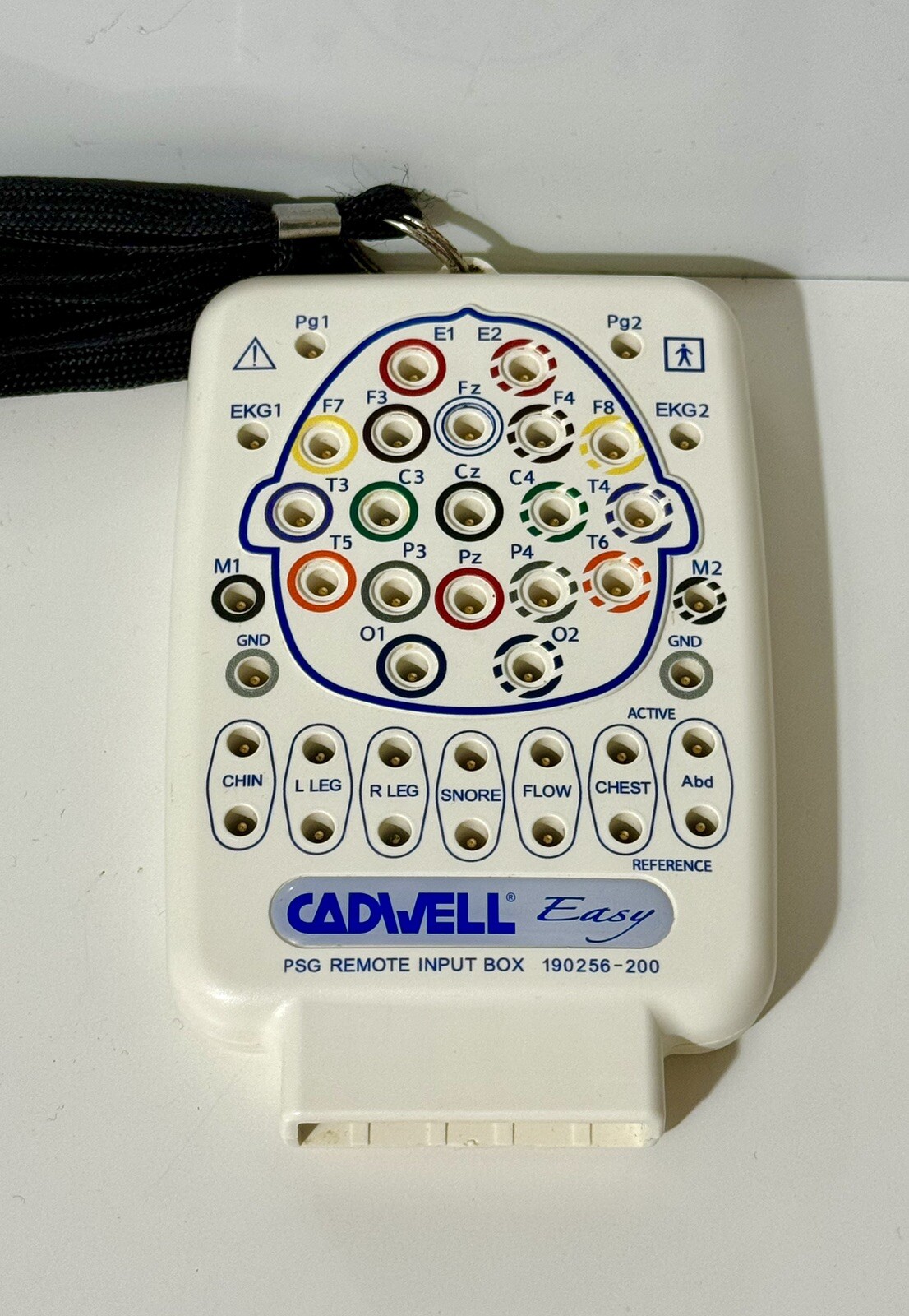 CADWELL PSG EASY 3 REMOTE INPUT BOX 190256-200 w/ 20FT CABLE 199216-000 ...