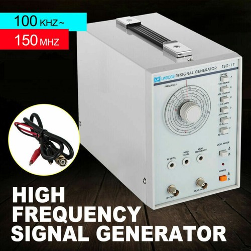 Signal Generator High Frequency RF/AM 100 KHz-150MHz Accuracy +/-5% TSG ...
