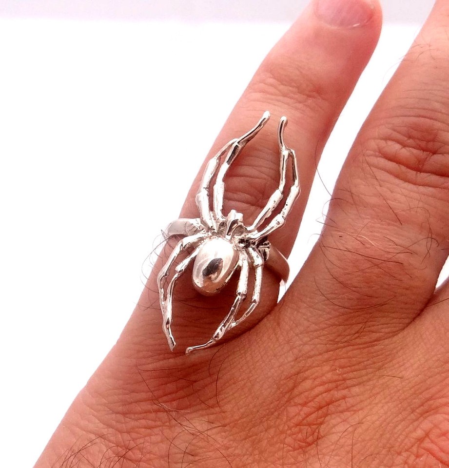 Spider Ring, Spider Jewelry, Sterling Silver Ring | eBay