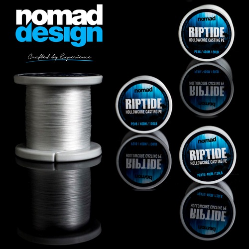 Nomad Design 400m Hollow Casting Braid Fishing Line - Choose Lb BRAND ...