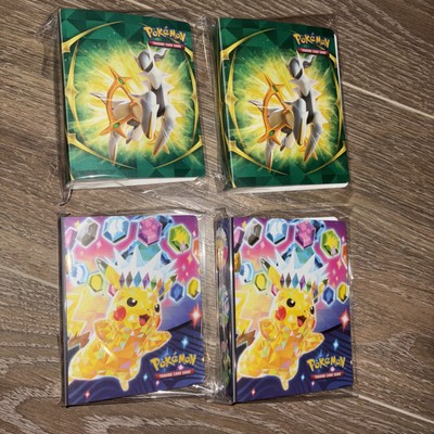 4 Mini Classeurs Pokémon ( 2 Arceus Et 2 Pikachu ) | eBay