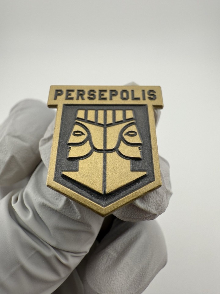 Persepolis Enamel Gold Tone Lapel Pin | eBay