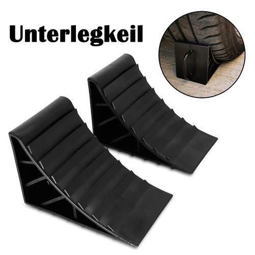 RV Wheel Chocks with Handle Pair Safety BLOCK CHOCK CARAVAN CAR CAMPER ...