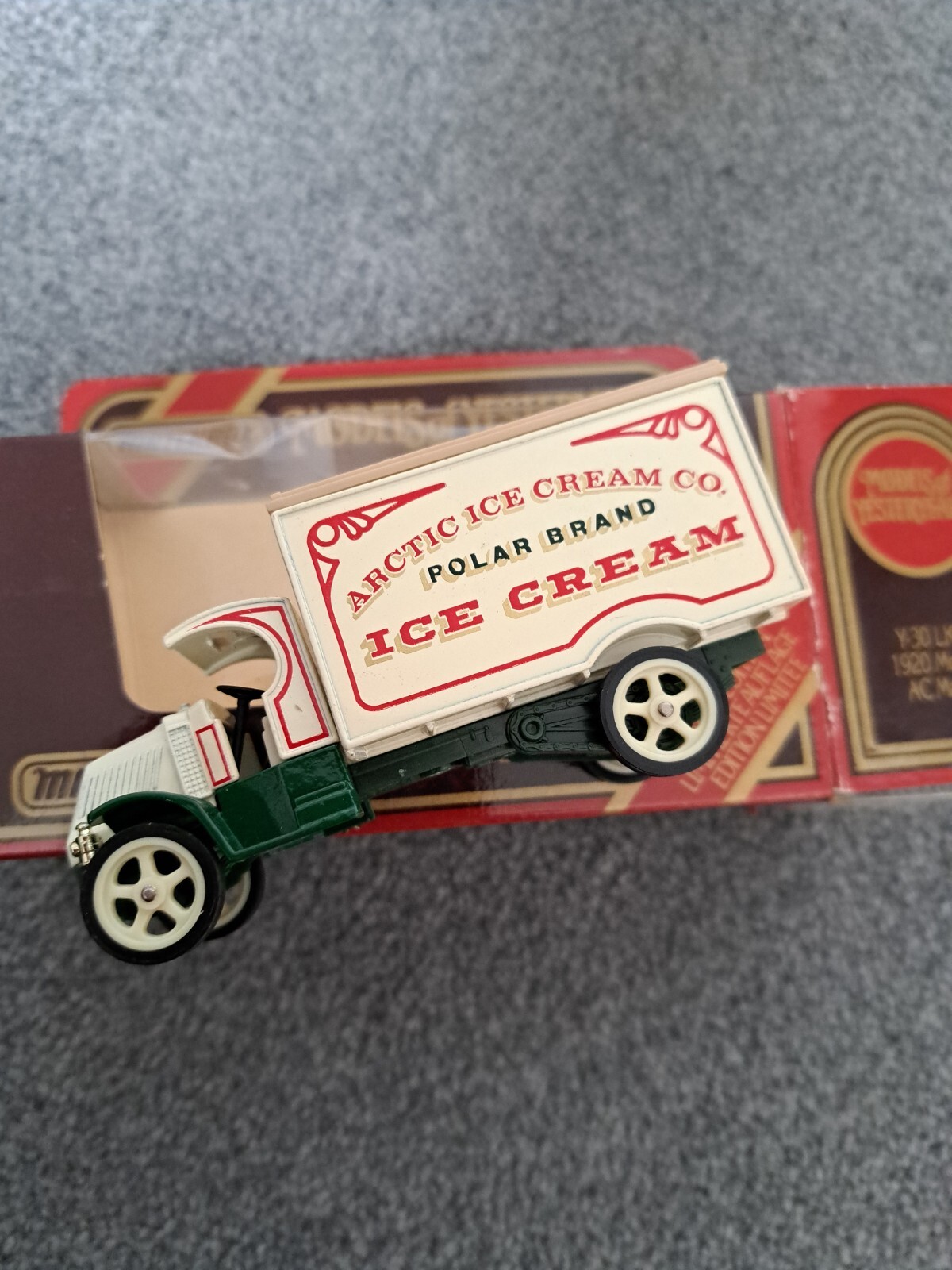 Models of yesteryear matchbox Y30 1920 Model AC Mack, Arctic Ice Cream ...