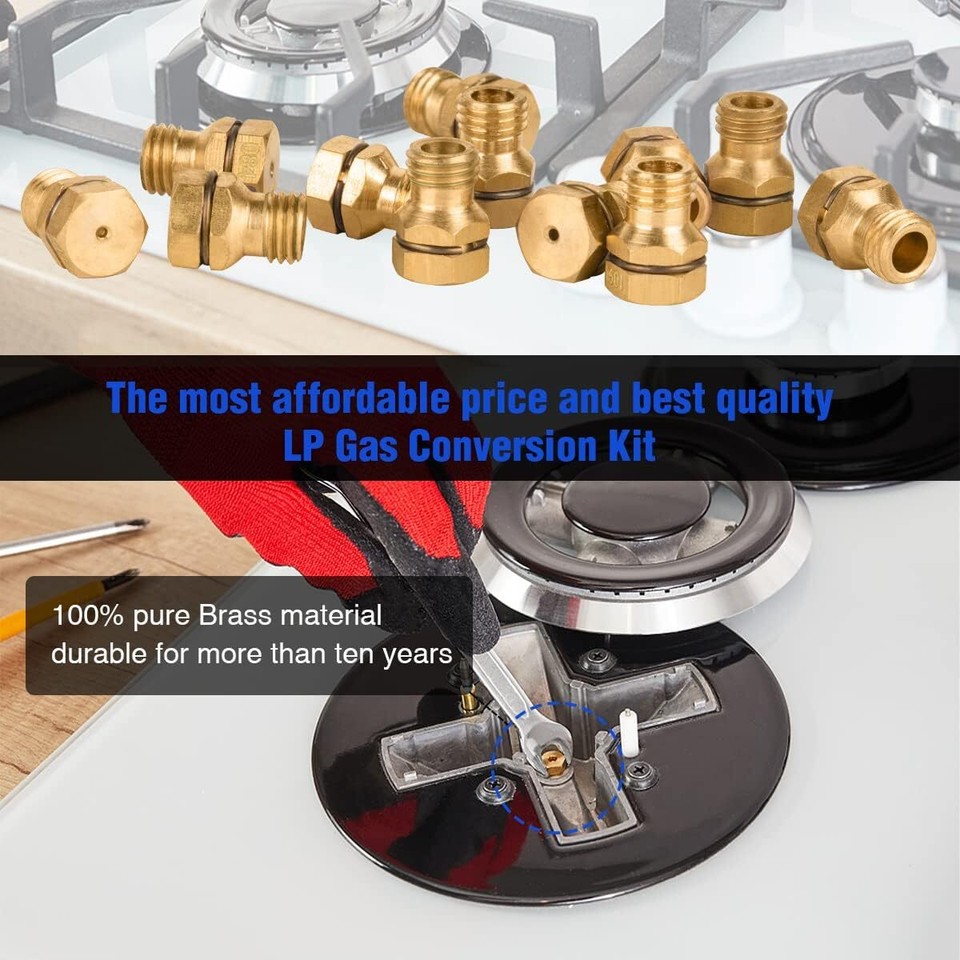 GRLP4 LP Gas Conversion Kit Compatible with Frigidaire Electrolux Range ...