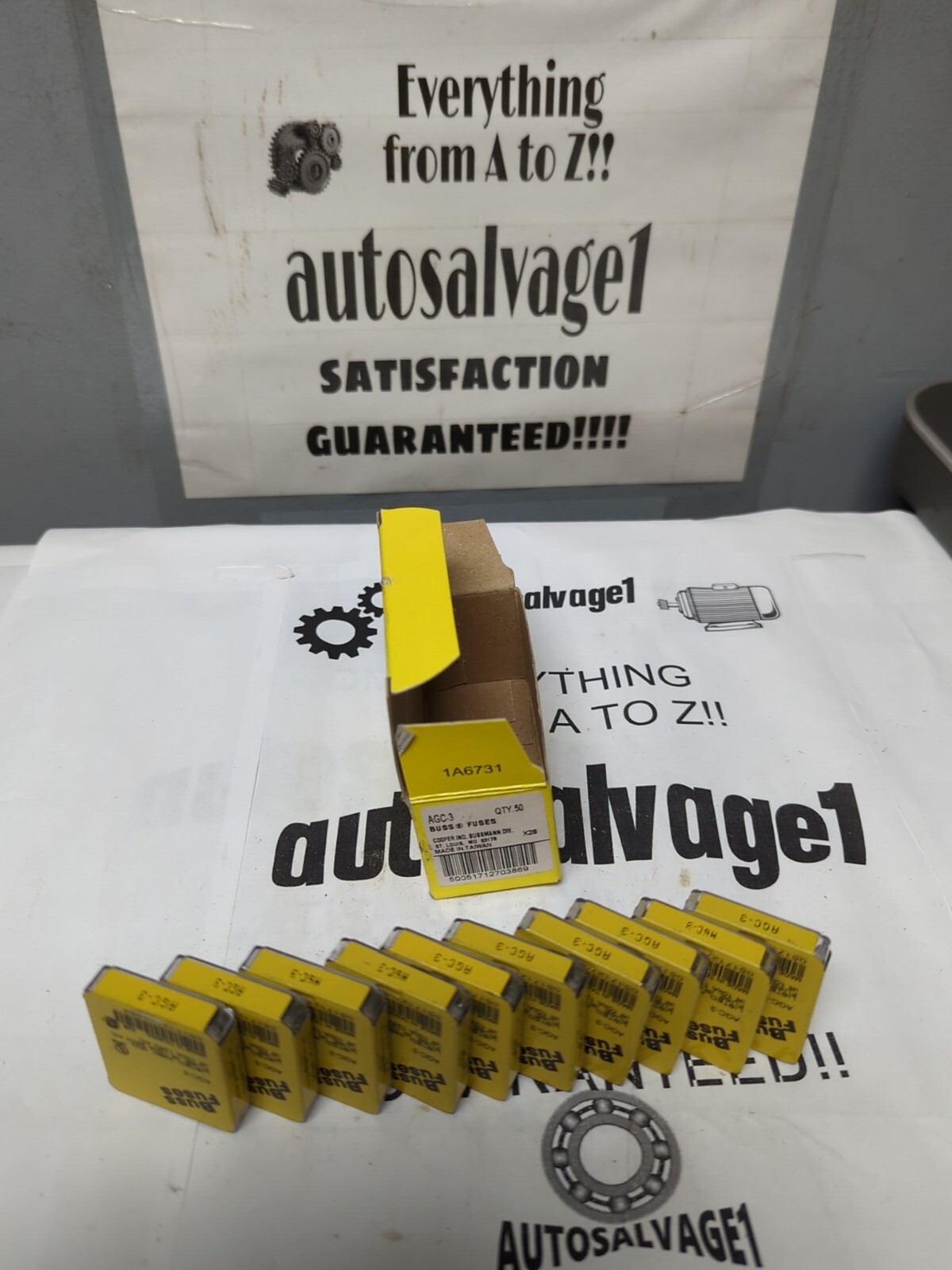 COOPER BUSSMANN,AGC-3,GLASS TUBE FUSES BOX OF 50 NEW | eBay