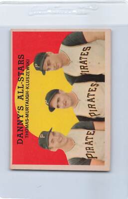 1959 Topps #17 Danny's All Stars Thomas/ Murtaugh/ Kluszewski EX/MT ...