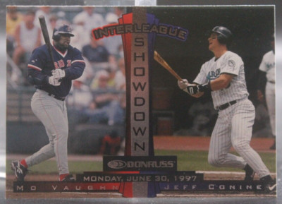 Mo Vaughn (Red Sox)/Jeff Conine (Marlins) - 1997 Donruss #445 | eBay