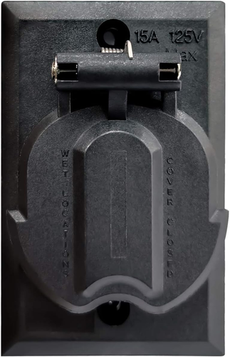 Grounded Convenience Outlet for Outdoor Lamp Post, 125V 15A Electrical ...