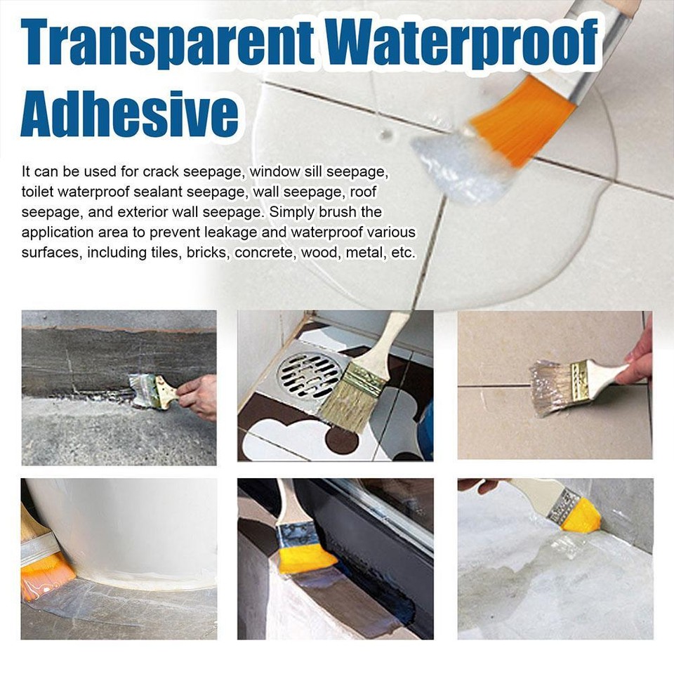 Transparent Waterproof Agent Anti-Leak Glue Strong Adhesive Sealant ...