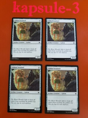 4x Gilded Sentinel (LP-NM) | Ixalan | MTG Magic Cards | eBay