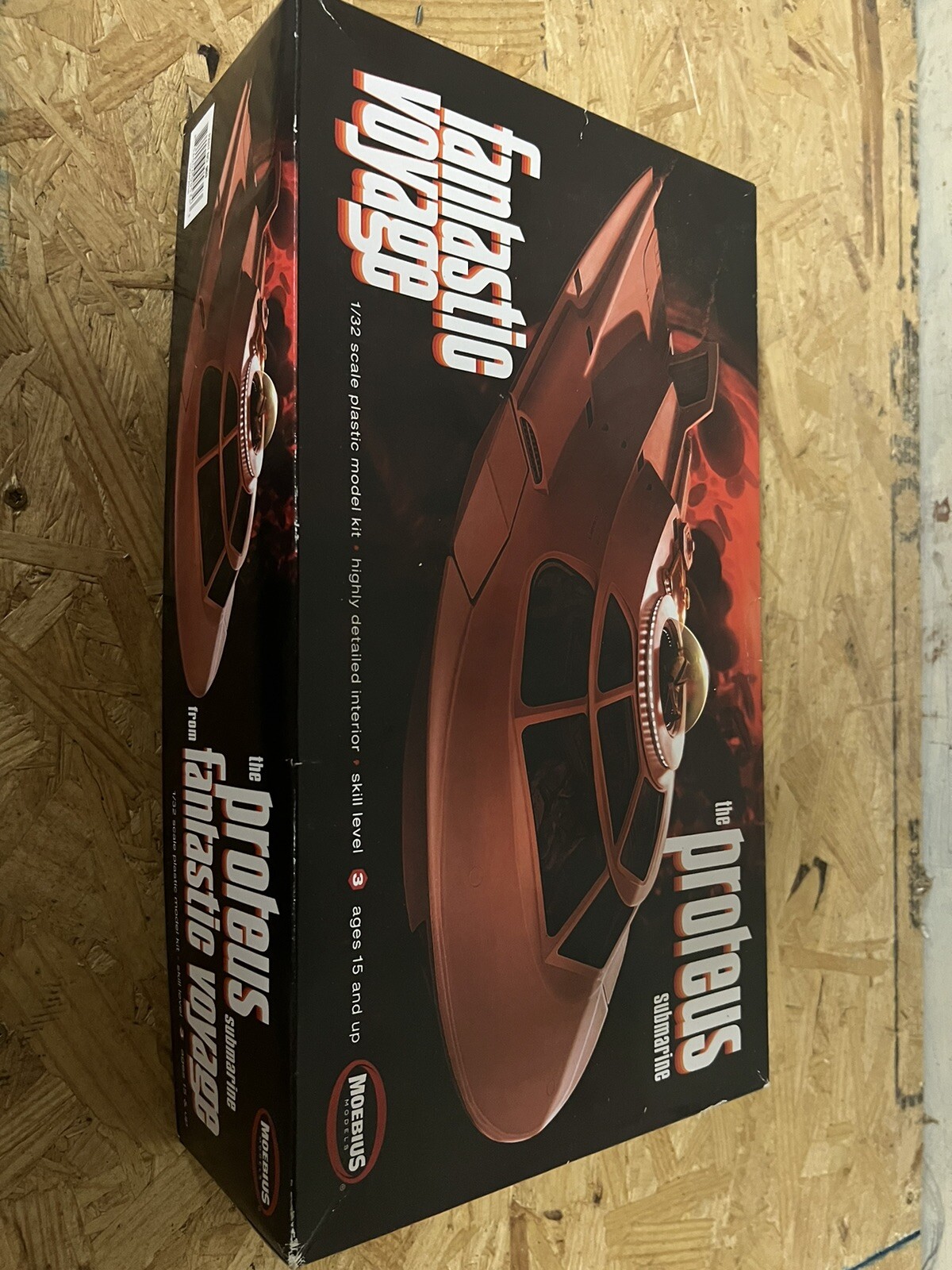 Moebius Fantastic Voyage Special Submarine Proteus Plastic Model Kit ...