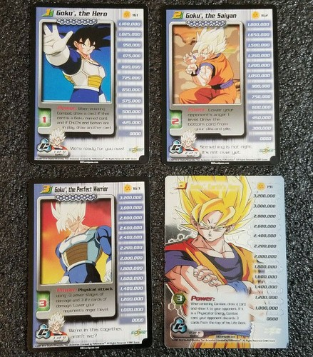 Goku Cell Saga Starter Set Personality Lv1-3 HT Earth's Hero DBZ CCG ...