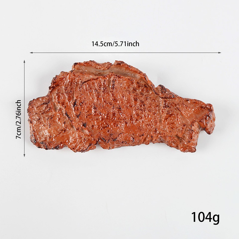 Artificial Fake Steak Simulation Cooked Roast Beef Meat Kitchen ...