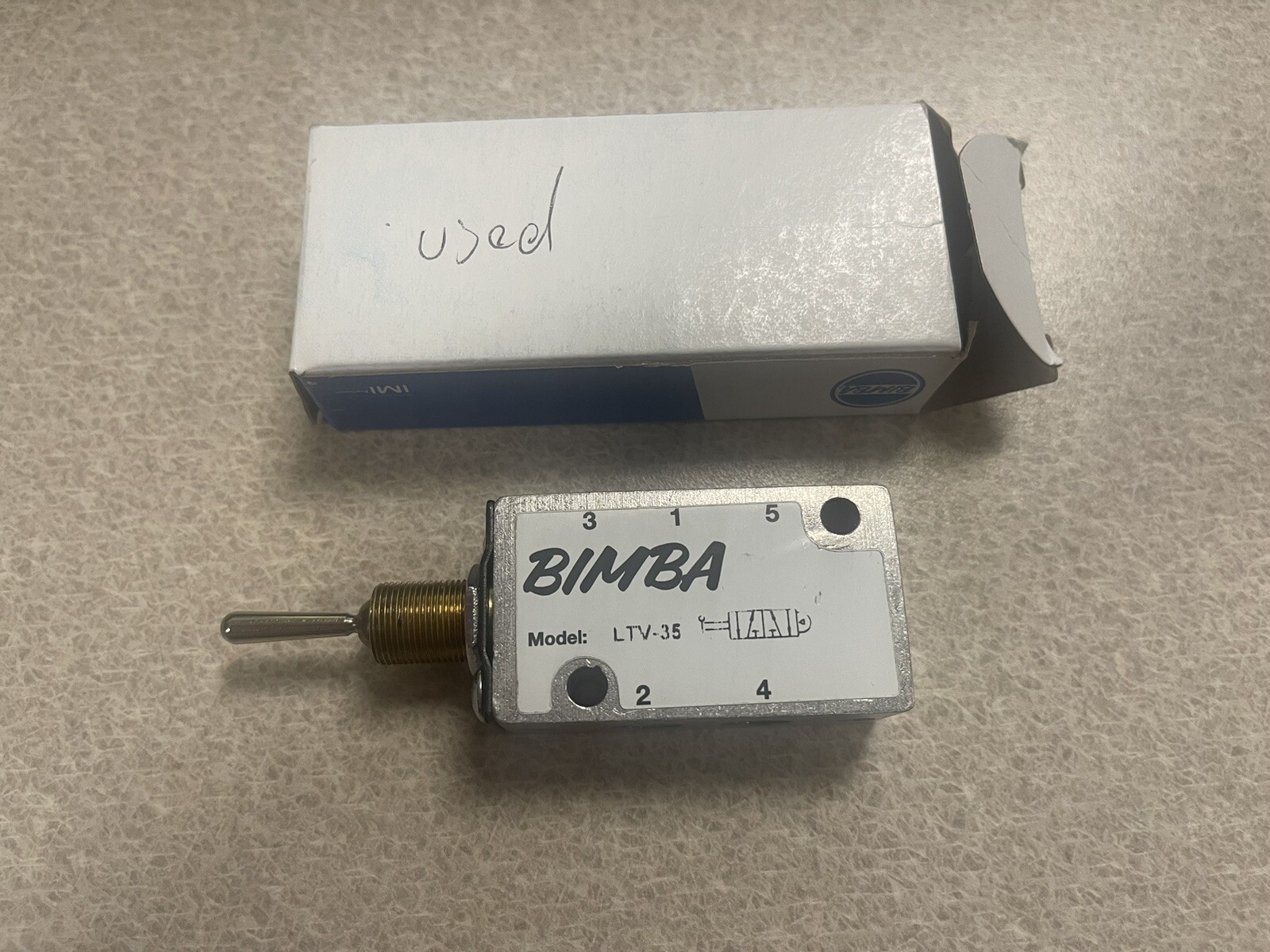 Bimba PNEUMATIC VALVE & SWITCH LTV-35 | eBay