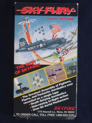 SKY FURY BY SKYFIRE GREATEST ASSEMBLY OF FIGHTERS VHS | eBay