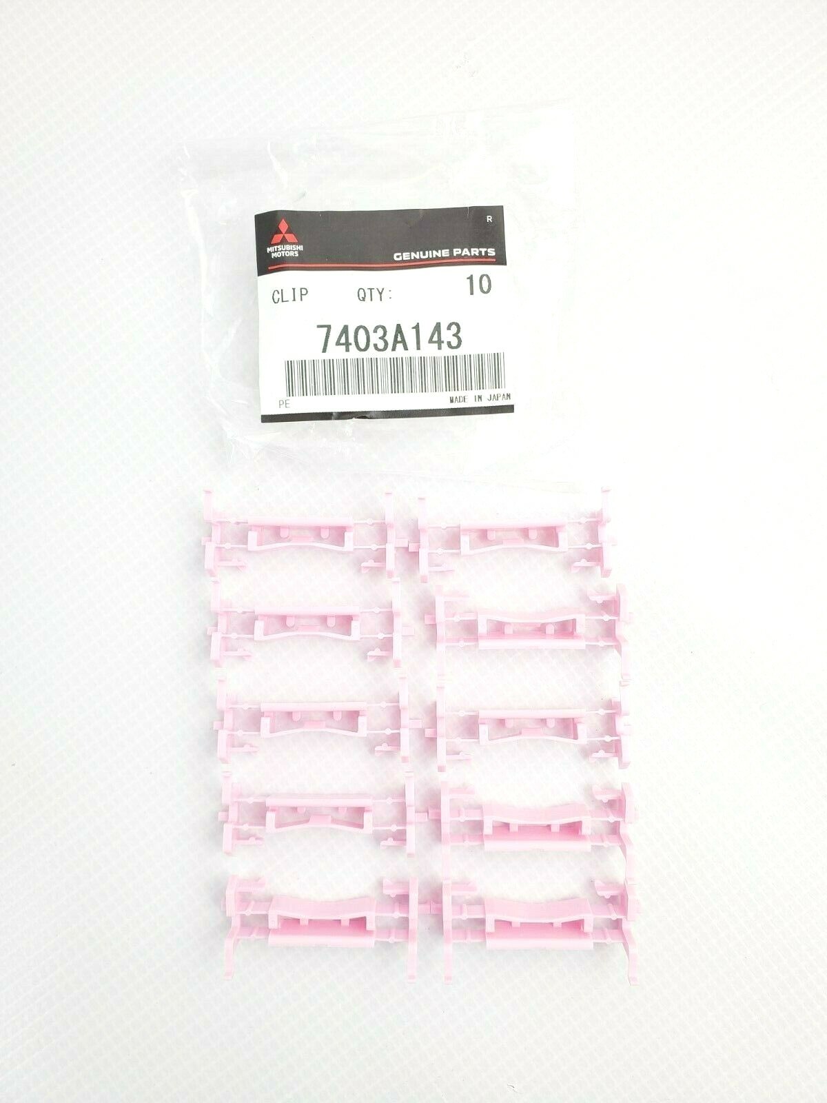 10pcs Genuine Mitsubishi Roof Molding Clips Clip 7403A143 Lancer ...