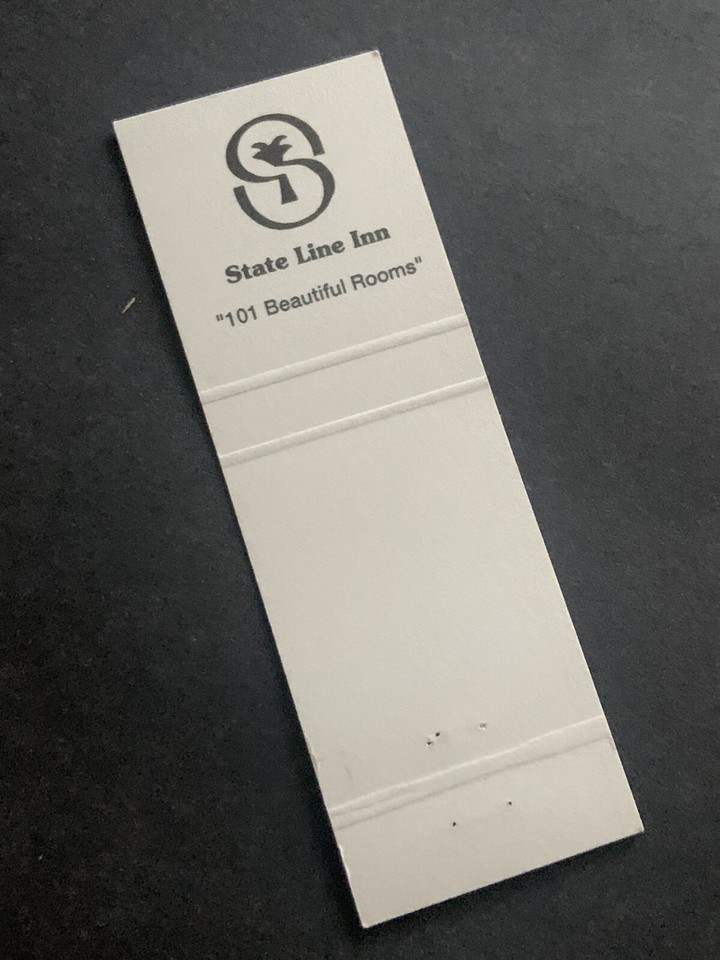 Vintage Nevada Matchbook: “State Line Casino / Silver Smith Casino ...