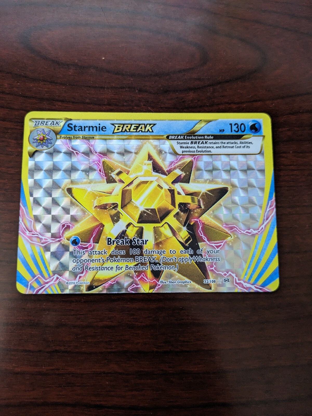 Starmie Break 32/108- XY Evolutions- Rare- NM/M | eBay