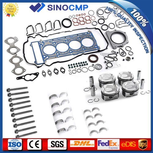 M271 1.8T Engine Overhaul Rebuild Kit For Mercedes-Benz C200 CGI W204 ...